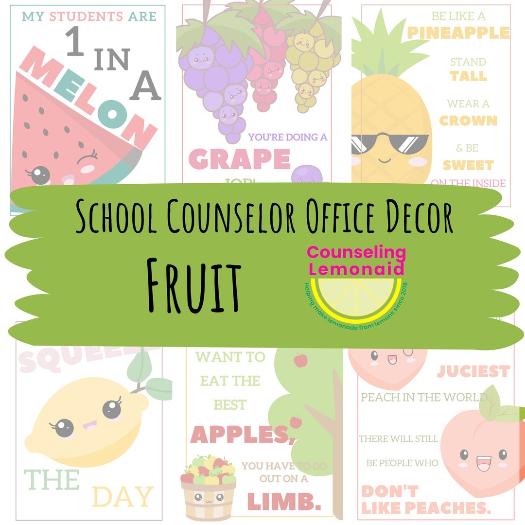 Fruit Themed Office Classroom Decor - Etsy