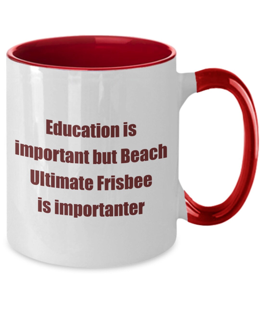 Ultimate Frisbee, Ultimate Frisbee Gift, Education is Important but ...