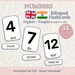 Numbers Flashcards English Punjabi Gurmukhi, Preschool Material ...