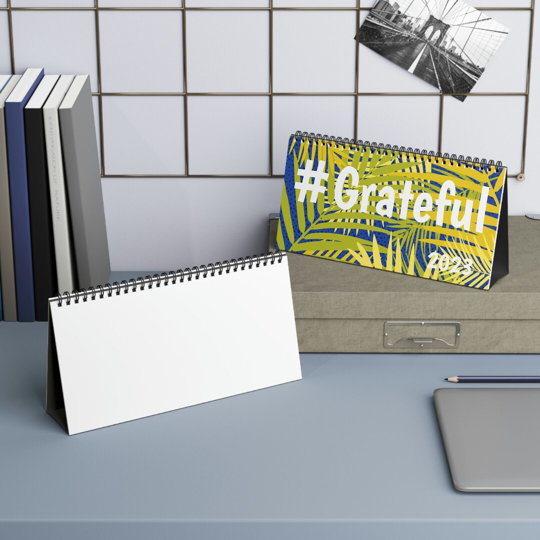 Grateful Desk Standing Notepad - Etsy