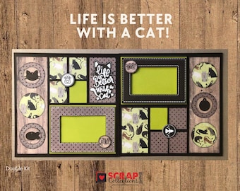 Life is Better With a Dog 12X12 DIY Scrapbook Layout or Premade Kit - Etsy