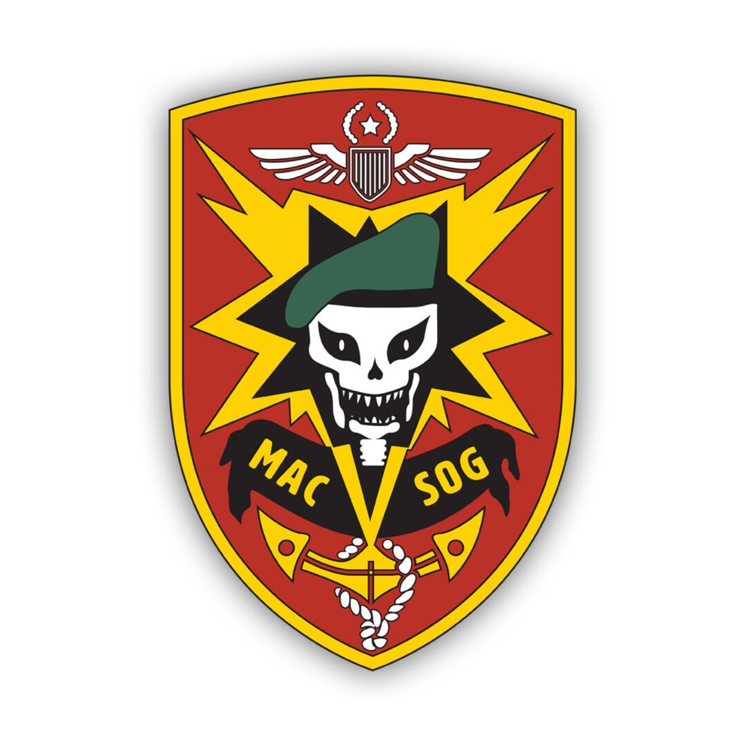 Military Assistance Command MACV-SOG Sticker - Decal - American Made ...