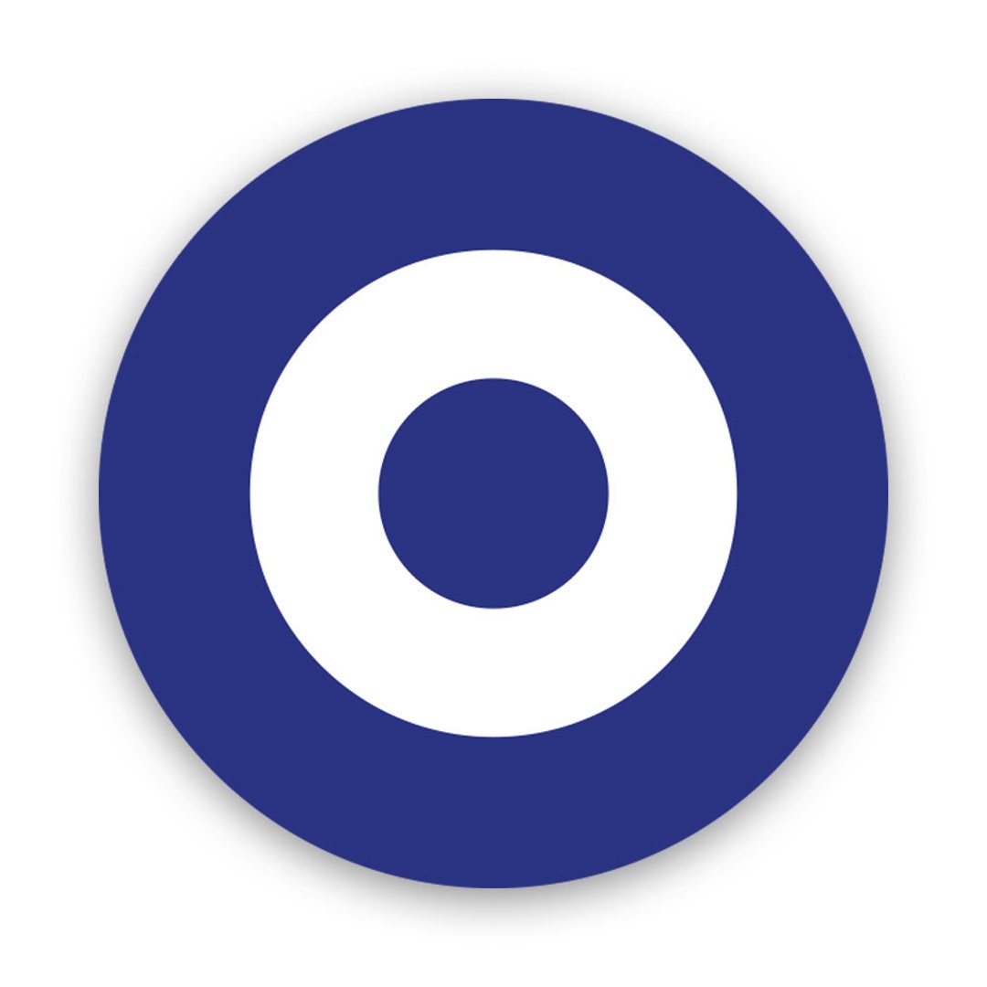 Hellenic Air Force Roundel Sticker - Decal - American Made - UV ...