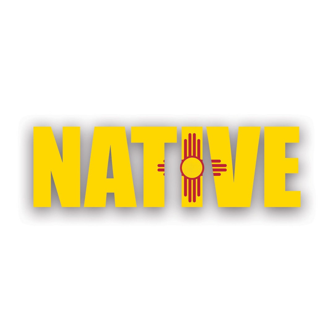 New Mexico Native Sticker - Decal - American Made - UV Protected Nm ...