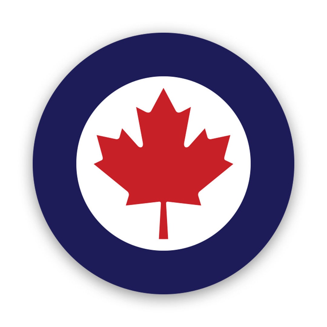 Royal Canadian Air Force Roundel Sticker - Decal - American Made - UV ...