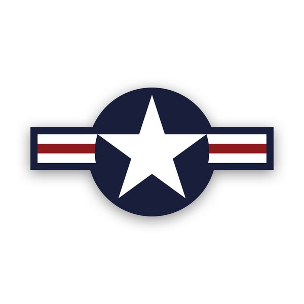 Usaf Roundel Decal - Etsy