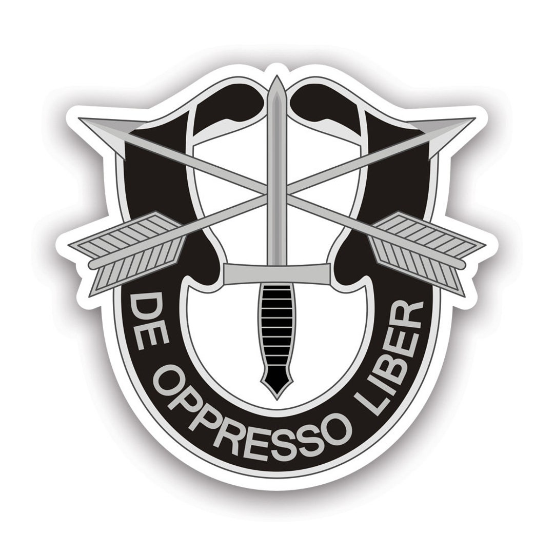 Army Special Forces Sticker - Decal - American Made - UV Protected ...