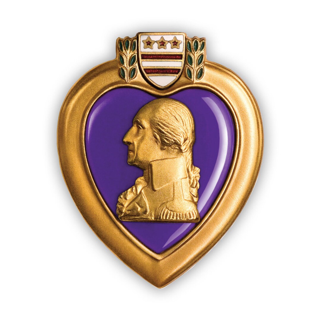 Purple Heart Sticker - Decal - American Made - UV Protected Military ...
