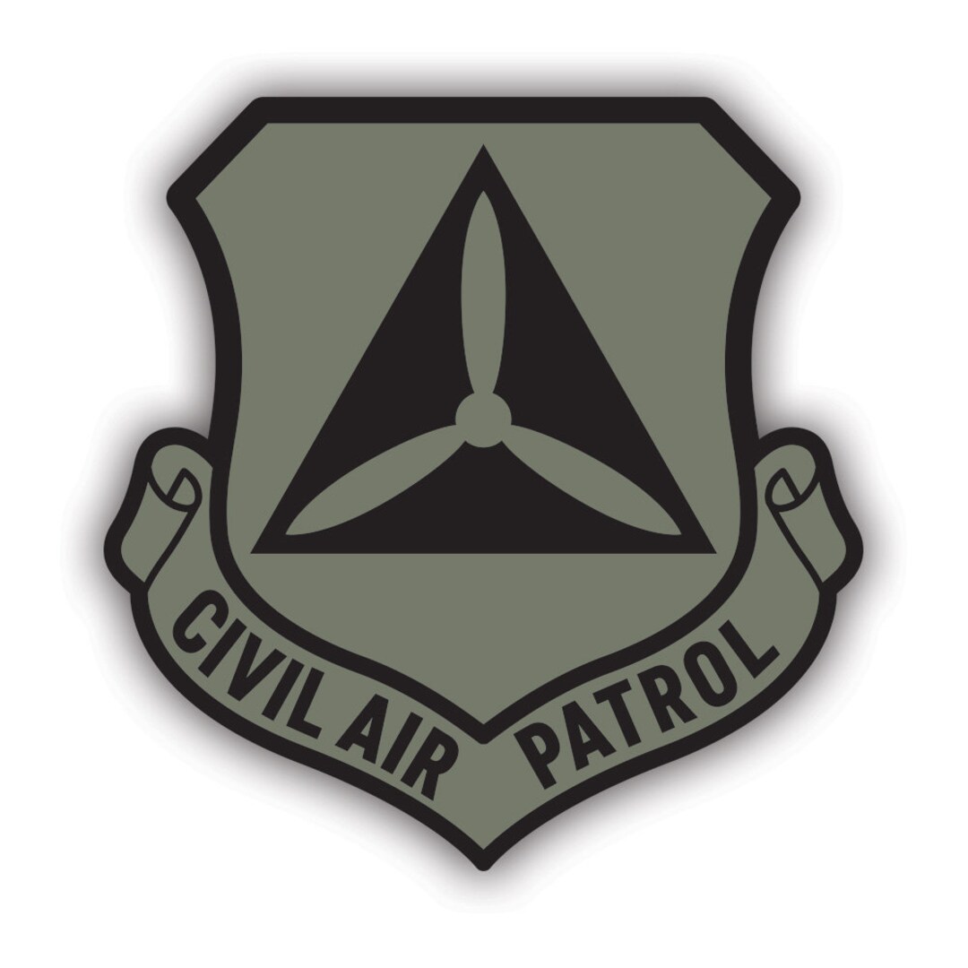 Civil Air Patrol Shield Shaped Sticker - Decal - American Made - UV ...