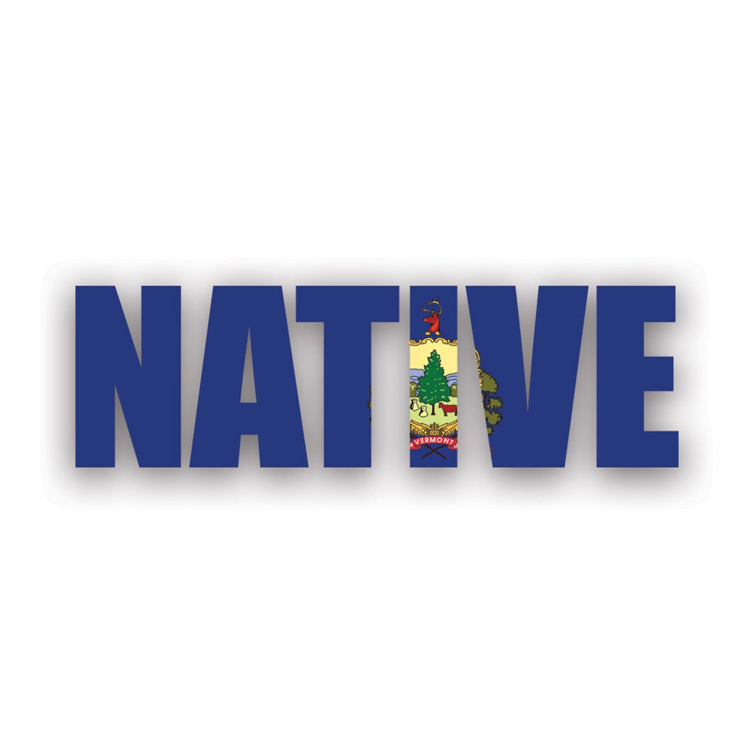 Vermont Native Sticker - Decal - American Made - UV Protected Vt Pride ...