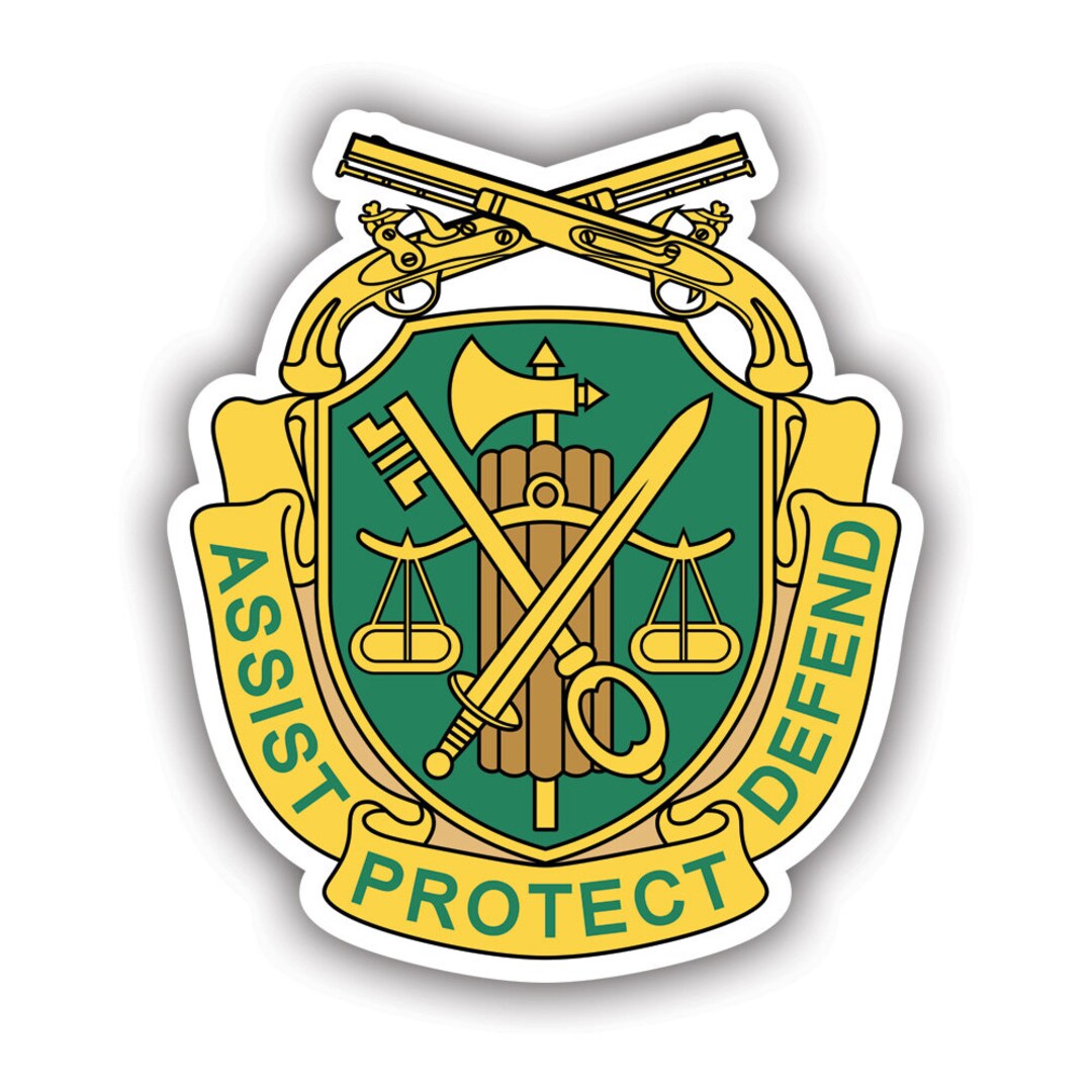 United States Military Police Corps Sticker - Decal - American Made ...