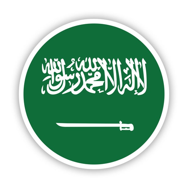 Saudi Flag Stickers - Etsy