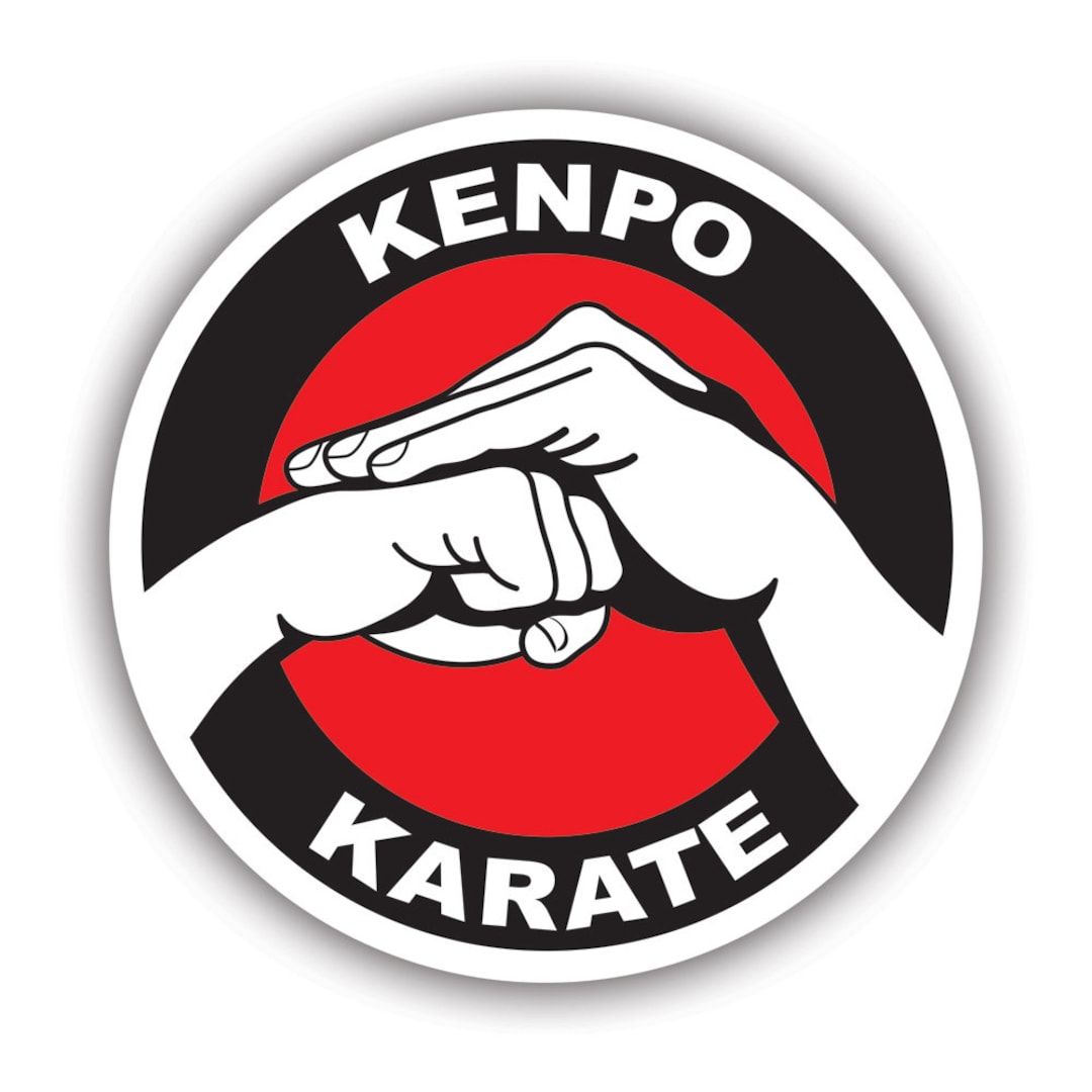 Kenpo Karate Sticker - Decal - American Made - UV Protected - Martial ...