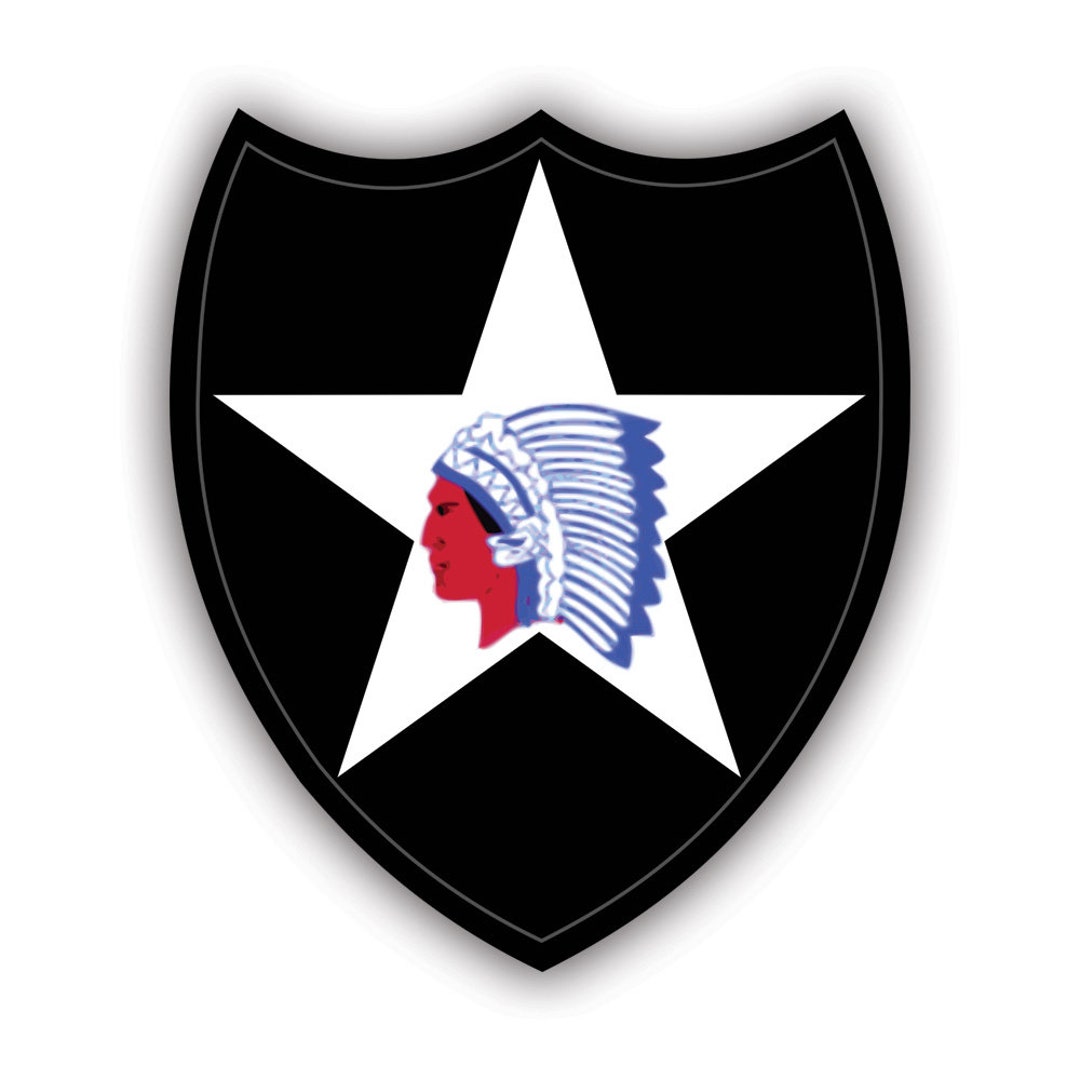 2nd Infantry Division Sticker - Decal - American Made - UV Protected ...