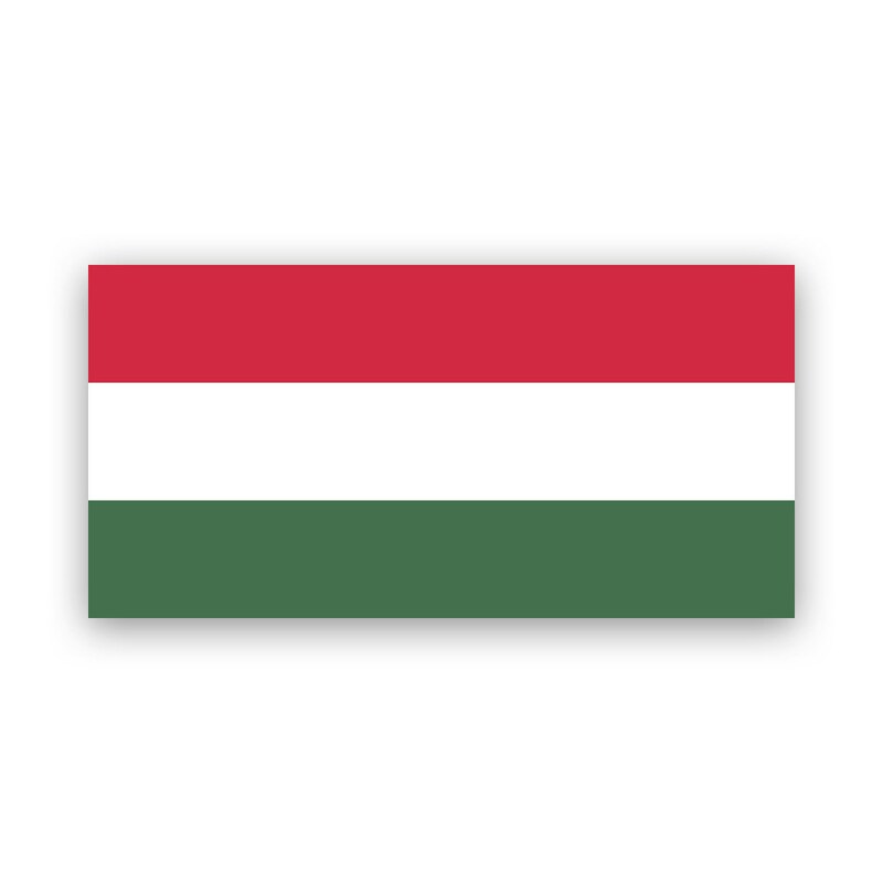 Hungarian Flag Stickers - Etsy