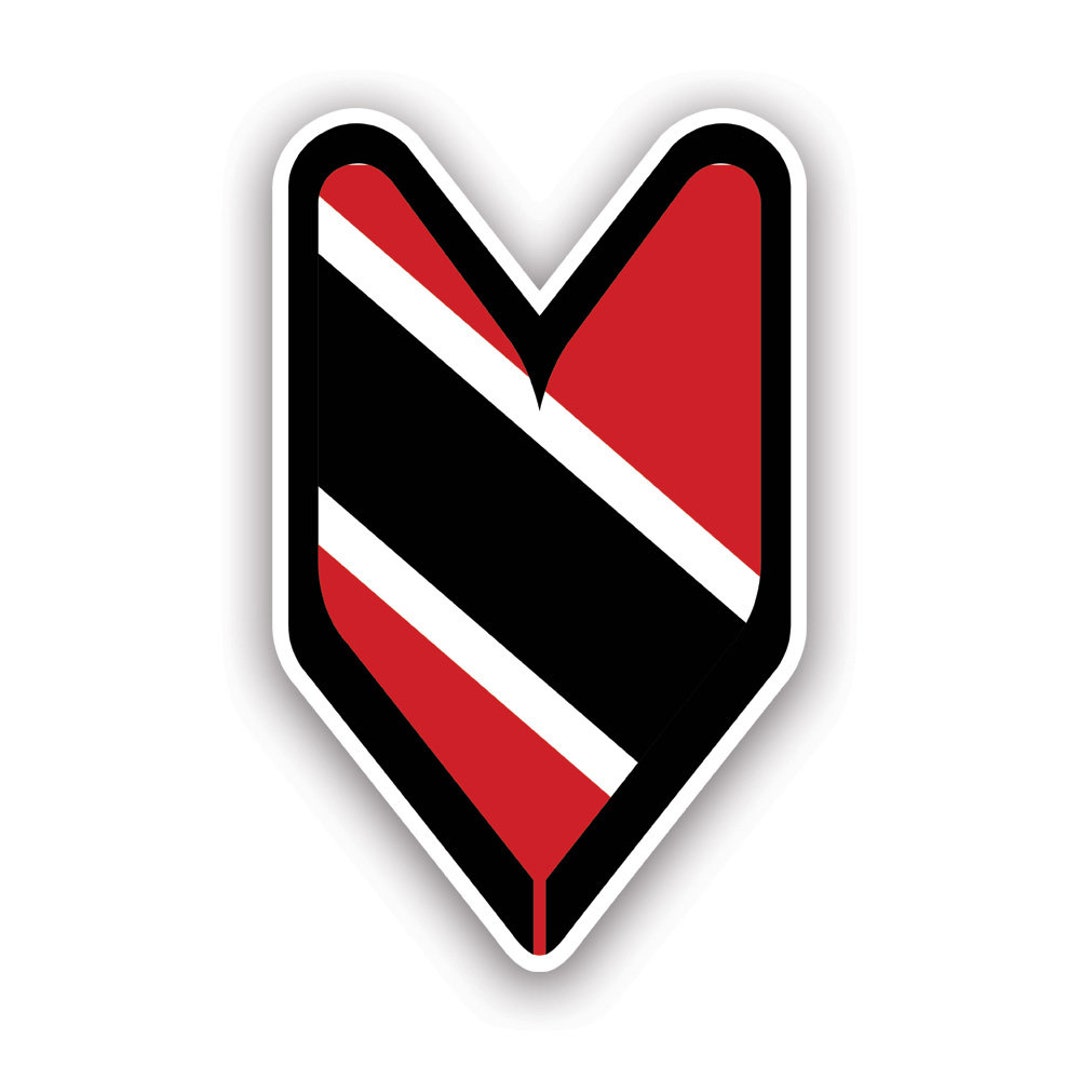 Trinidadian Driver Badge Sticker Decal American Made UV Protected ...