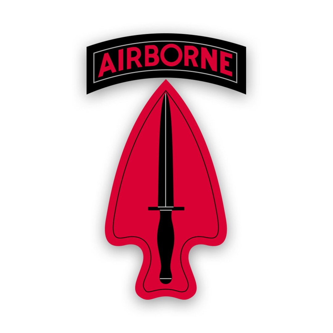 US Army Special Operations Command Sticker - Decal - American Made - UV ...