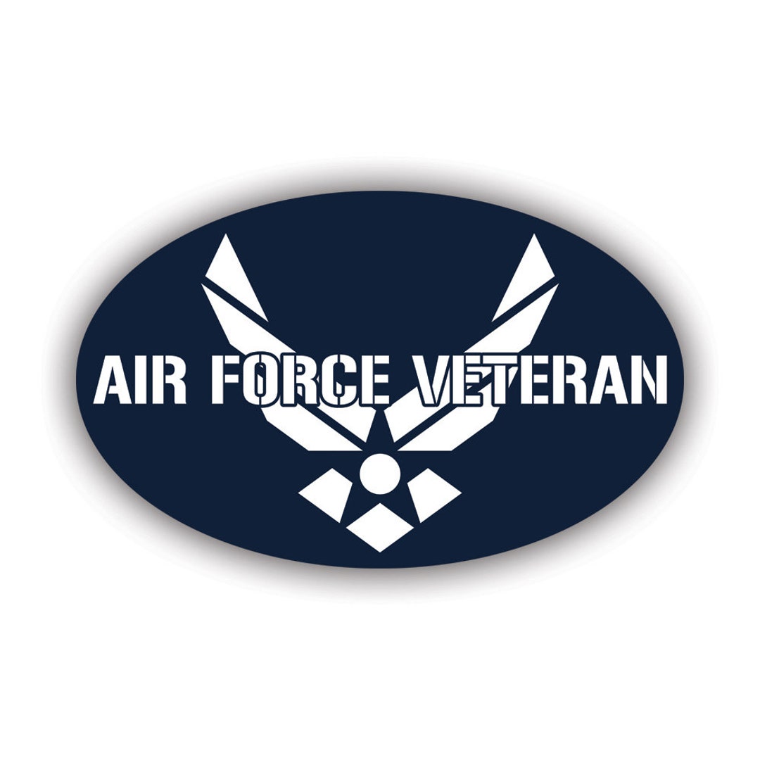 Air Force Veteran Sticker - Decal - American Made - UV Protected ...