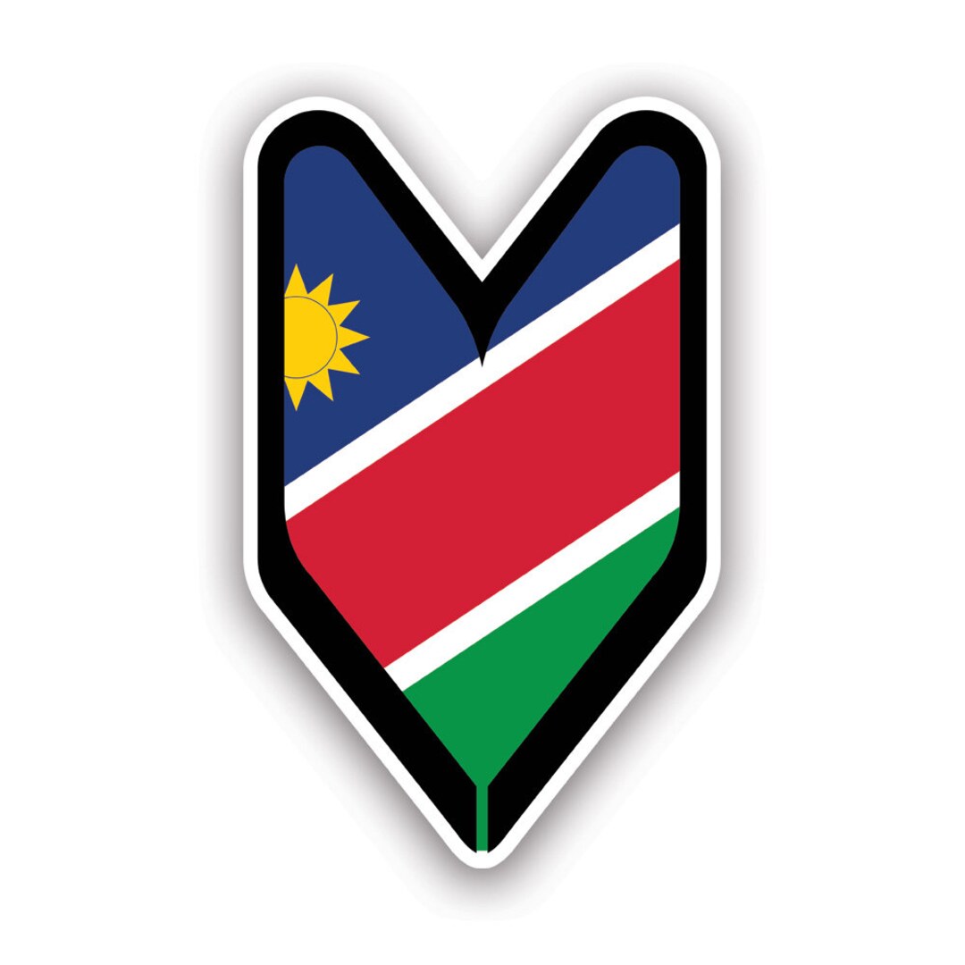 Namibian Driver Badge Sticker - Decal - American Made - UV Protected ...
