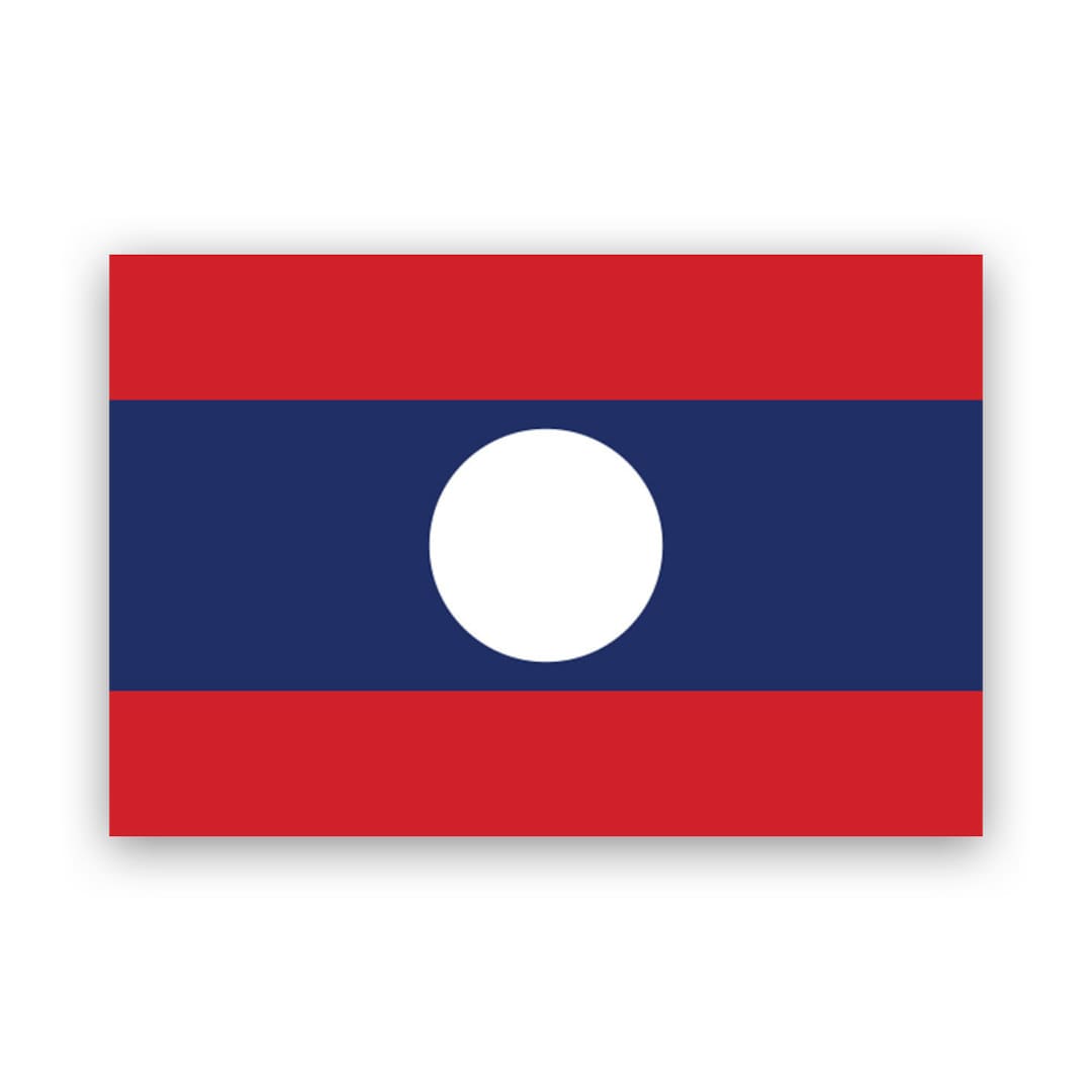 Lao People's Liberation Army Air Force Roundel Sticker - Decal ...