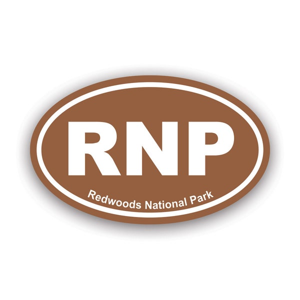 Nps Stickers Redwoods - Etsy