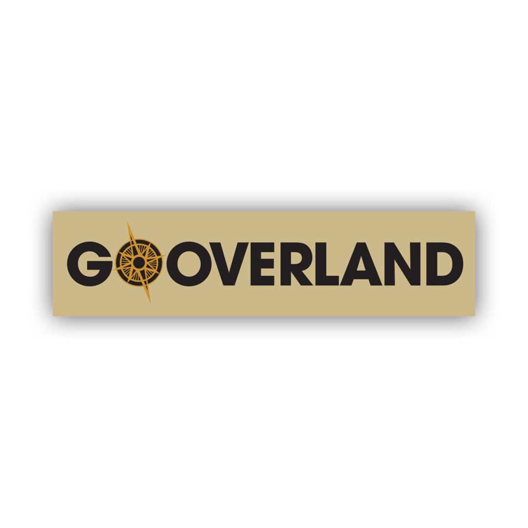 GO Overland Sticker - Decal - American Made - UV Protected 4x4 off Road ...