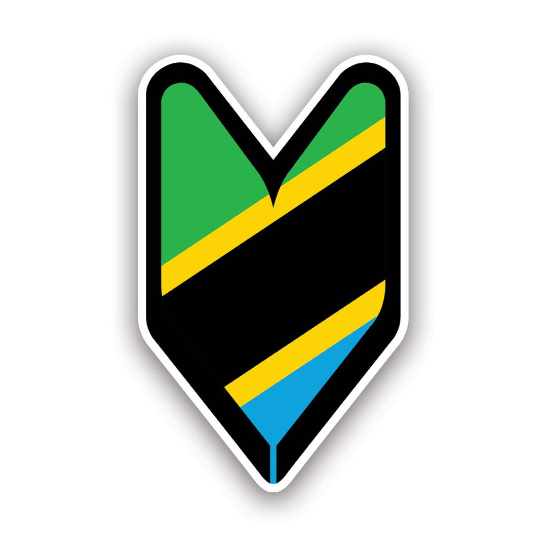 Tanzanian Driver Badge Sticker - Decal - American Made - UV Protected ...