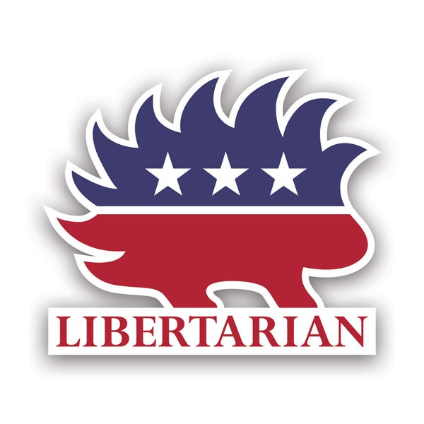 Libertarian Porcupine Sticker - Etsy