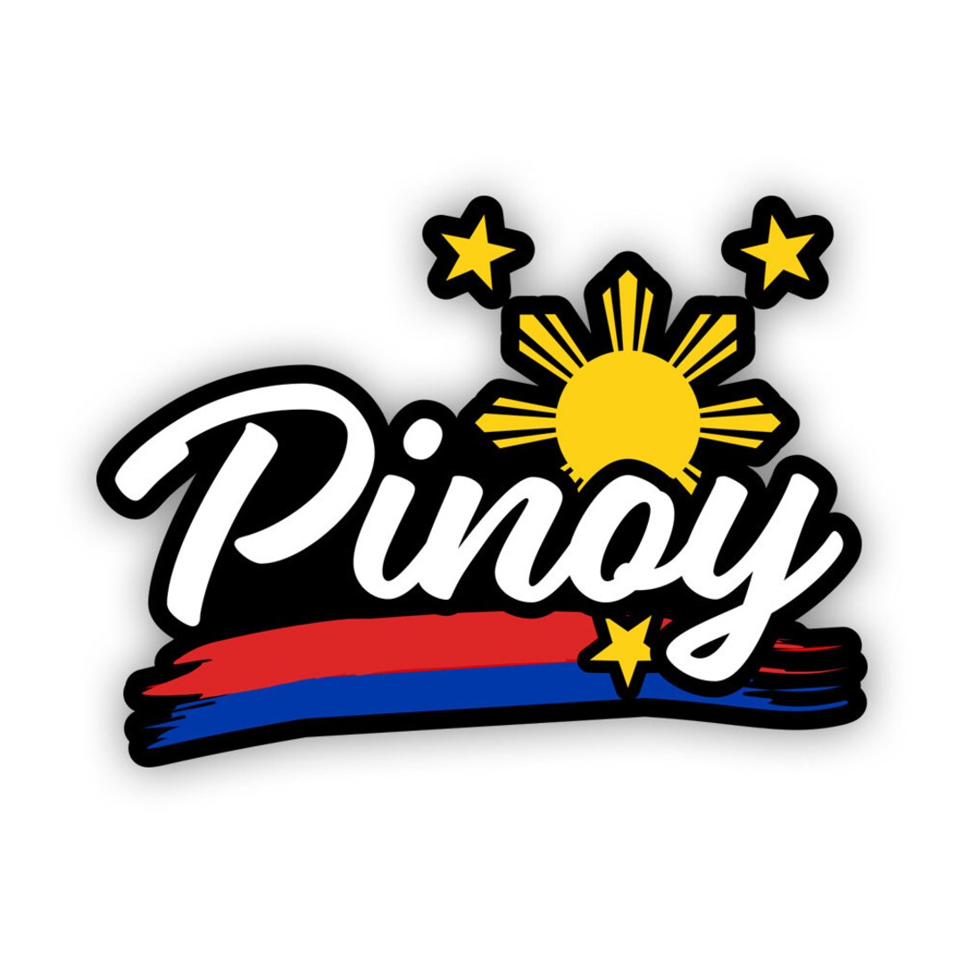 Pinoy Sticker - Decal - American Made - UV Protected - Filipino ...