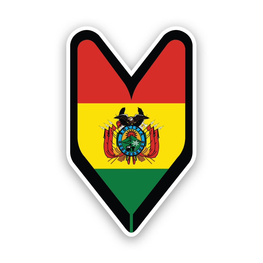 Bolivian Driver Badge Sticker - Decal - American Made - UV Protected ...