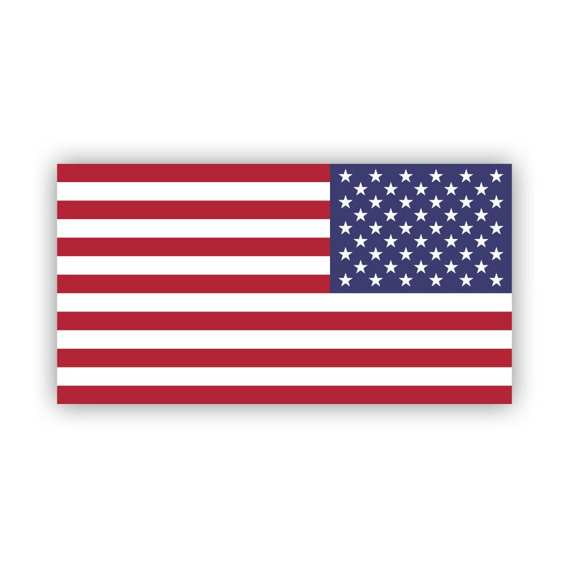 Usa Flag Decal - Etsy