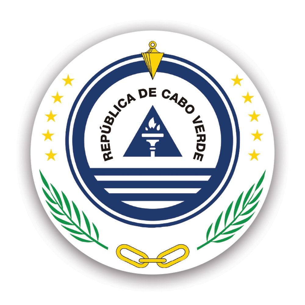 Cape Verdean National Emblem Sticker - Decal - American Made - UV ...