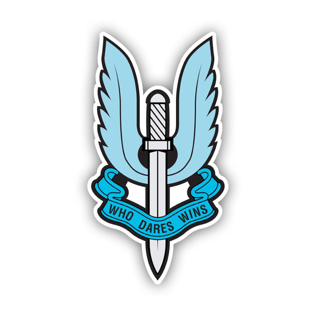 Special Air Service SAS Insignia Sticker - Decal - American Made - UV ...