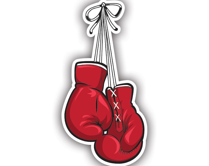 Boxing Gloves Stickers - Etsy