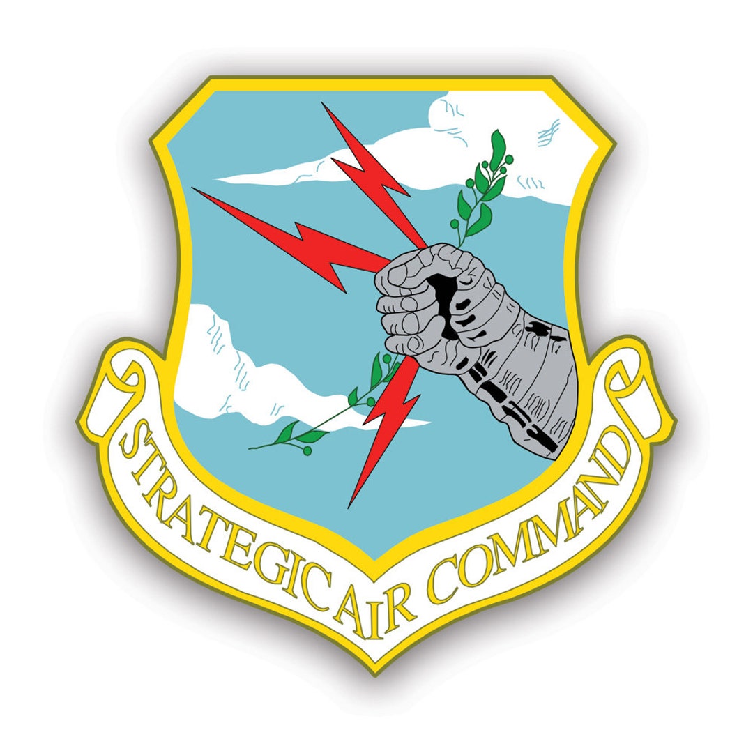 Strategic Air Command Shield Sticker - Decal - American Made - UV ...