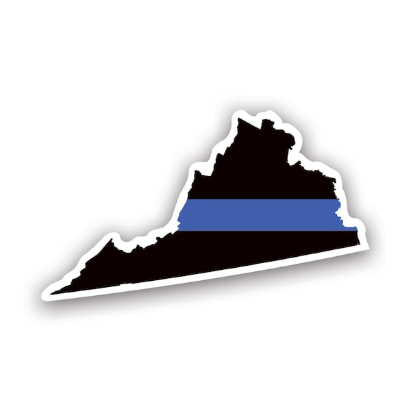 Virginia State Police Decal - Etsy