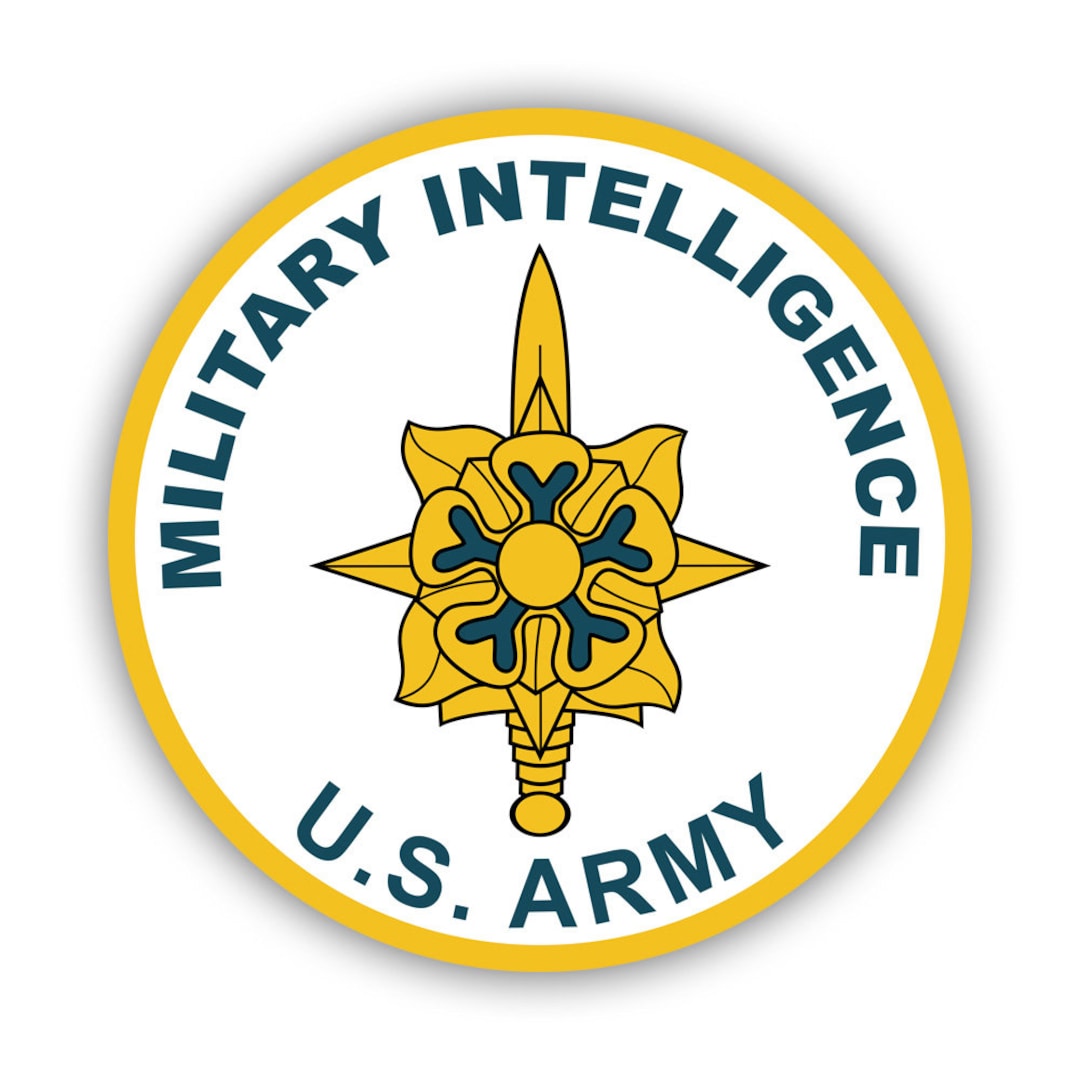 Military Intelligence Corps Sticker - Decal - American Made - UV ...