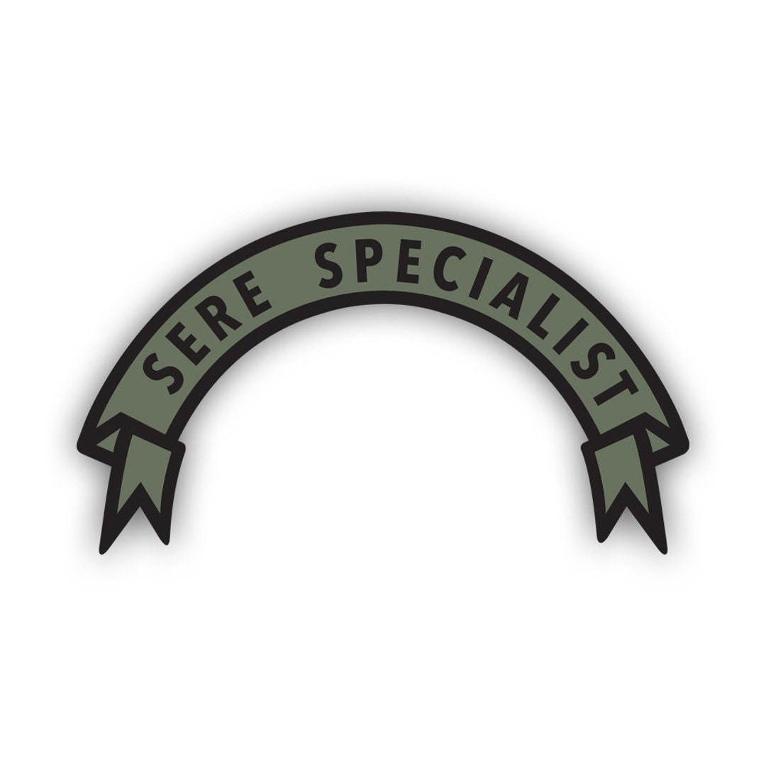 Sere Specialist Sticker - Decal - American Made - UV Protected Survival ...