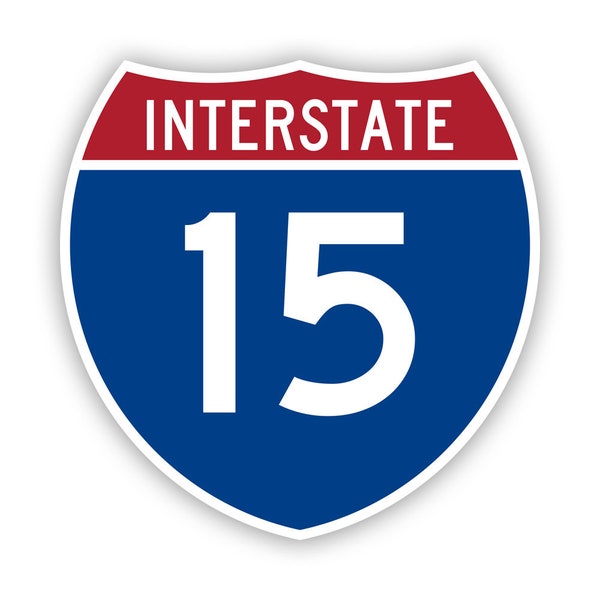 Interstate Sign - Etsy