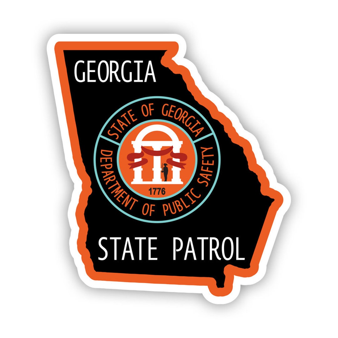 Georgia State Patrol GSP Sticker Decal American Made UV Protected ...