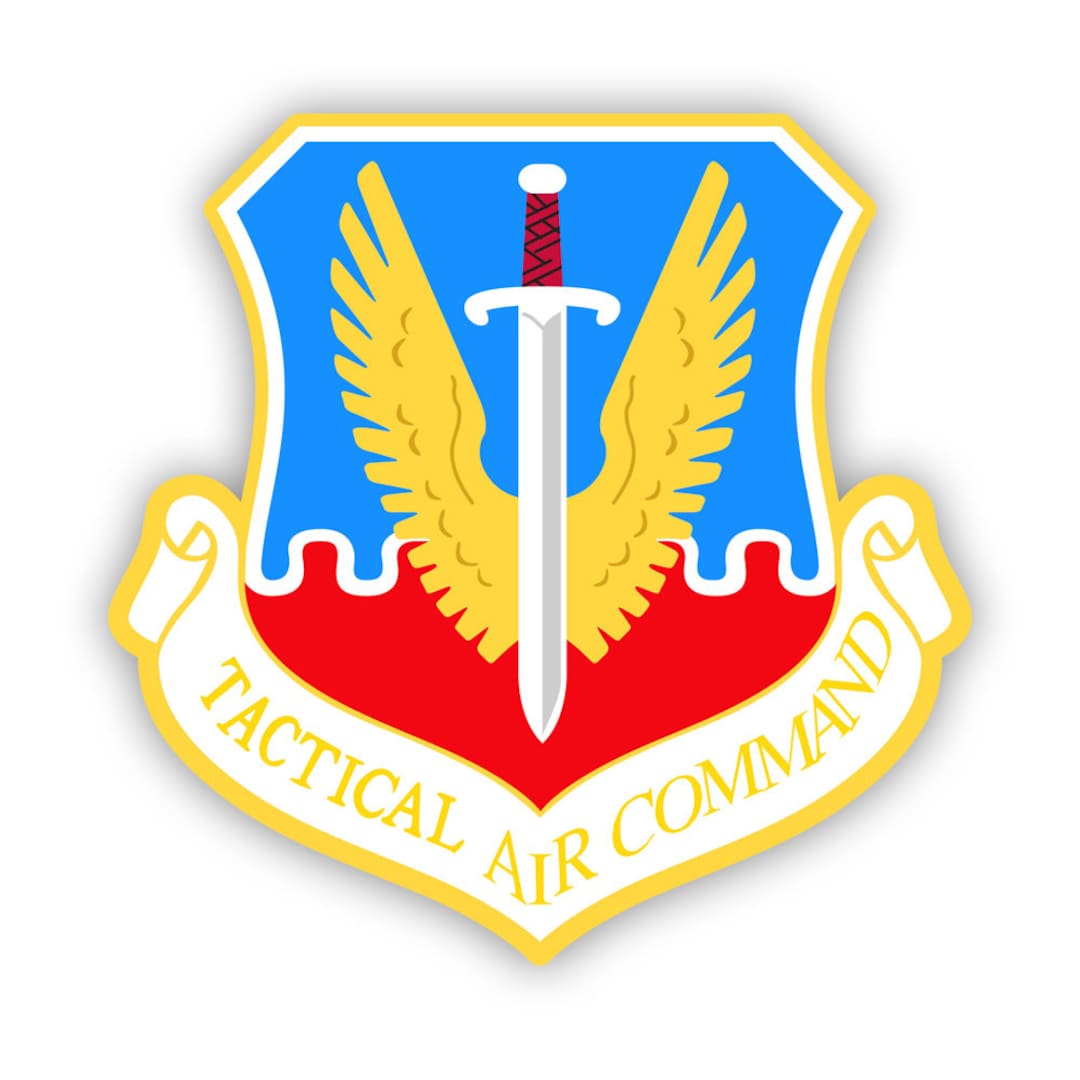 Tactical Air Command Emblem Sticker Decal American Made UV Protected ...