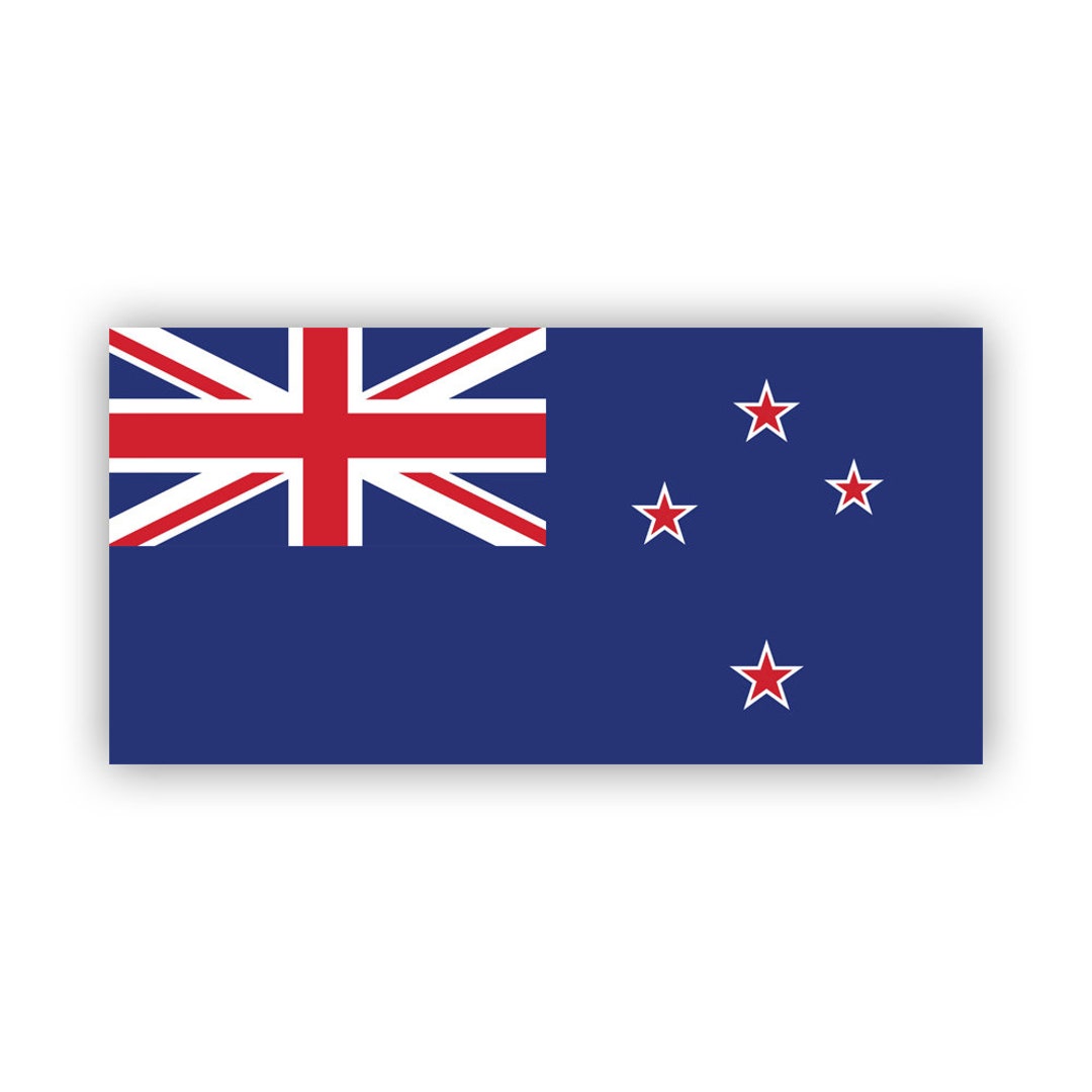 New Zealand Flag Sticker - Decal - American Made - UV Protected Kiwi - Etsy