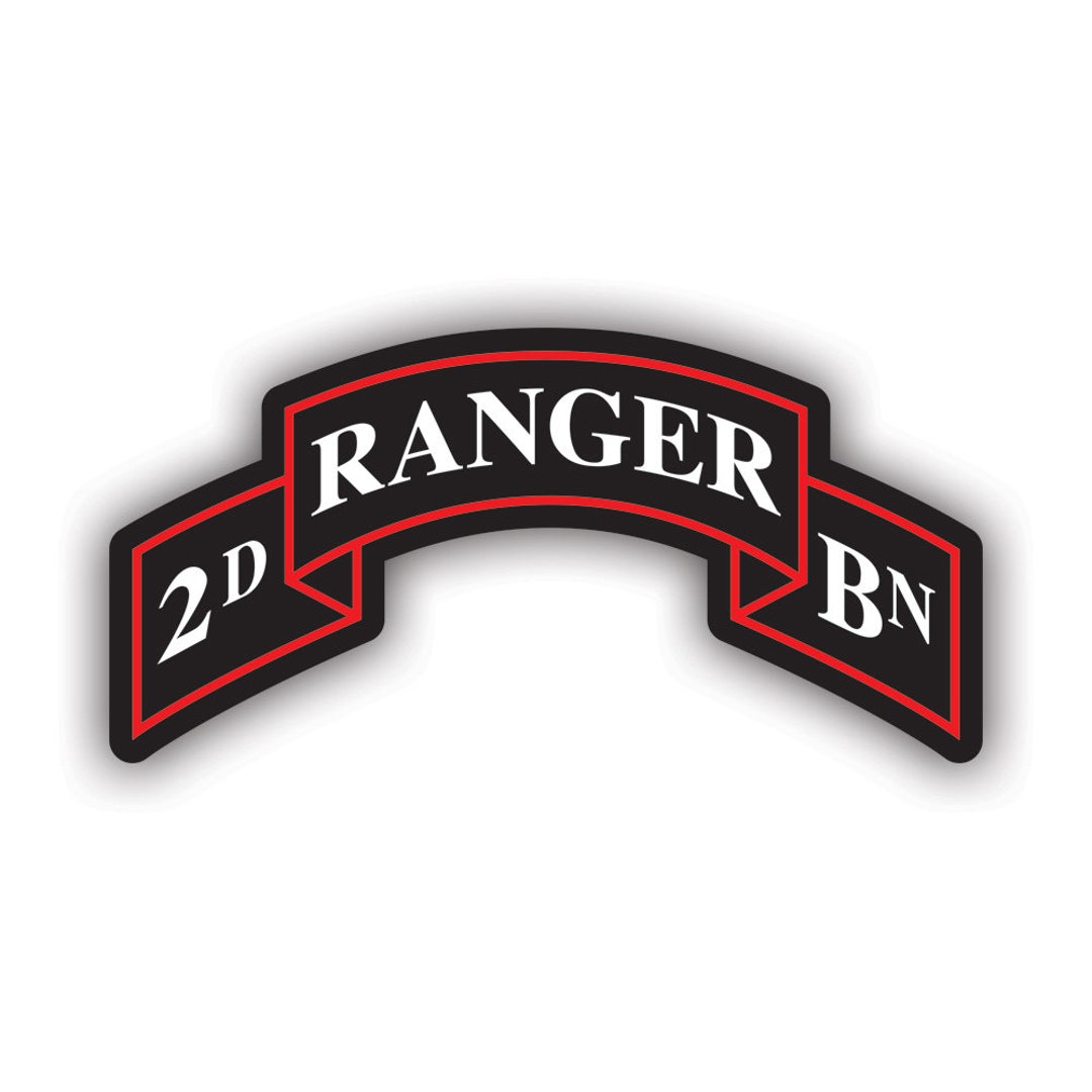 2nd Ranger BN Sticker - Decal - American Made - UV Protected ...