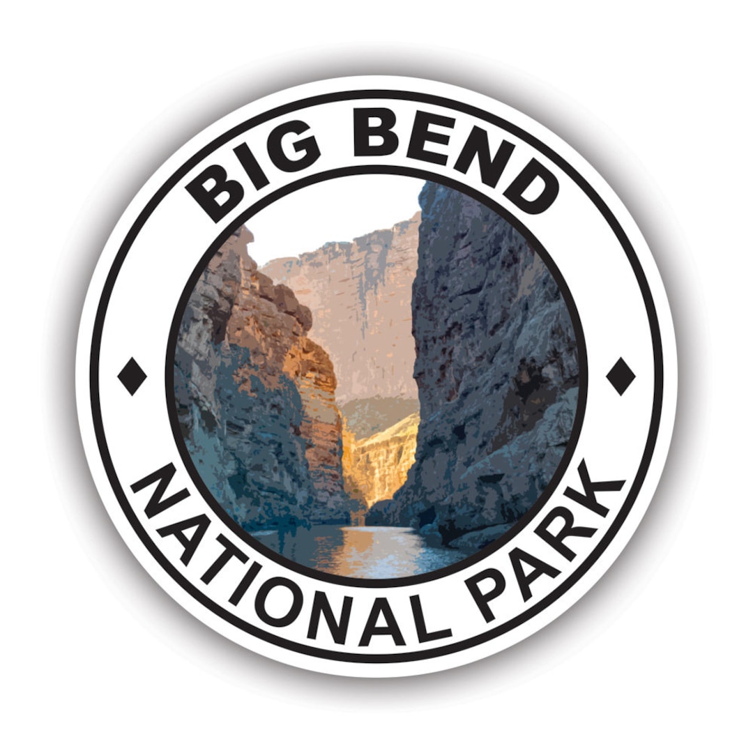 Big Bend National Park Sticker Decal American Made UV Protected Hike ...