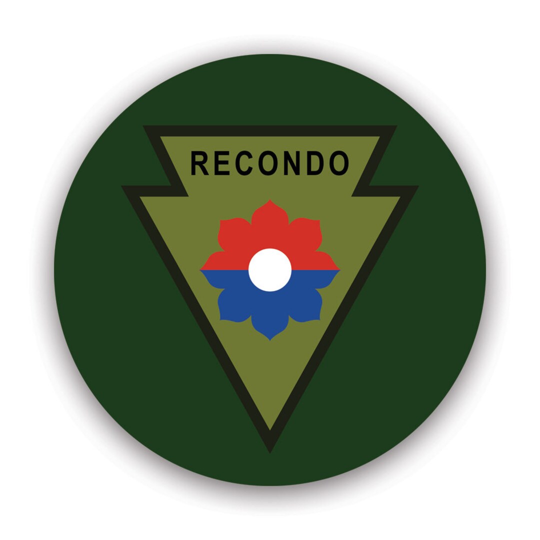9th Infantry Division Insignia Recondo Sticker - Decal - American Made ...