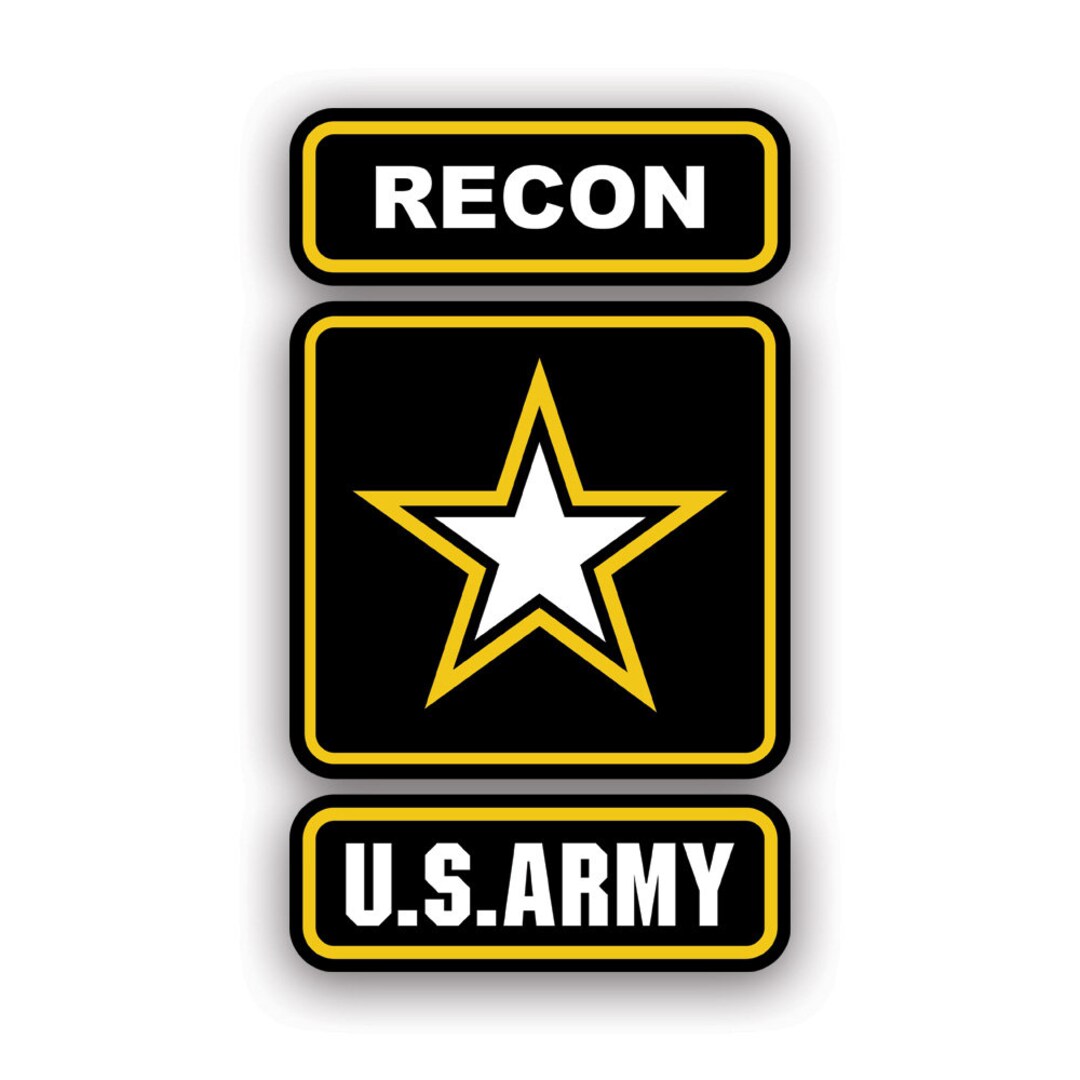 Army Recon Sticker Decal American Made UV Protected Ranger Rangers ...