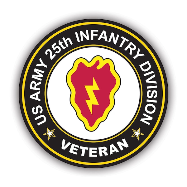 25th Infantry Division Sticker - Etsy