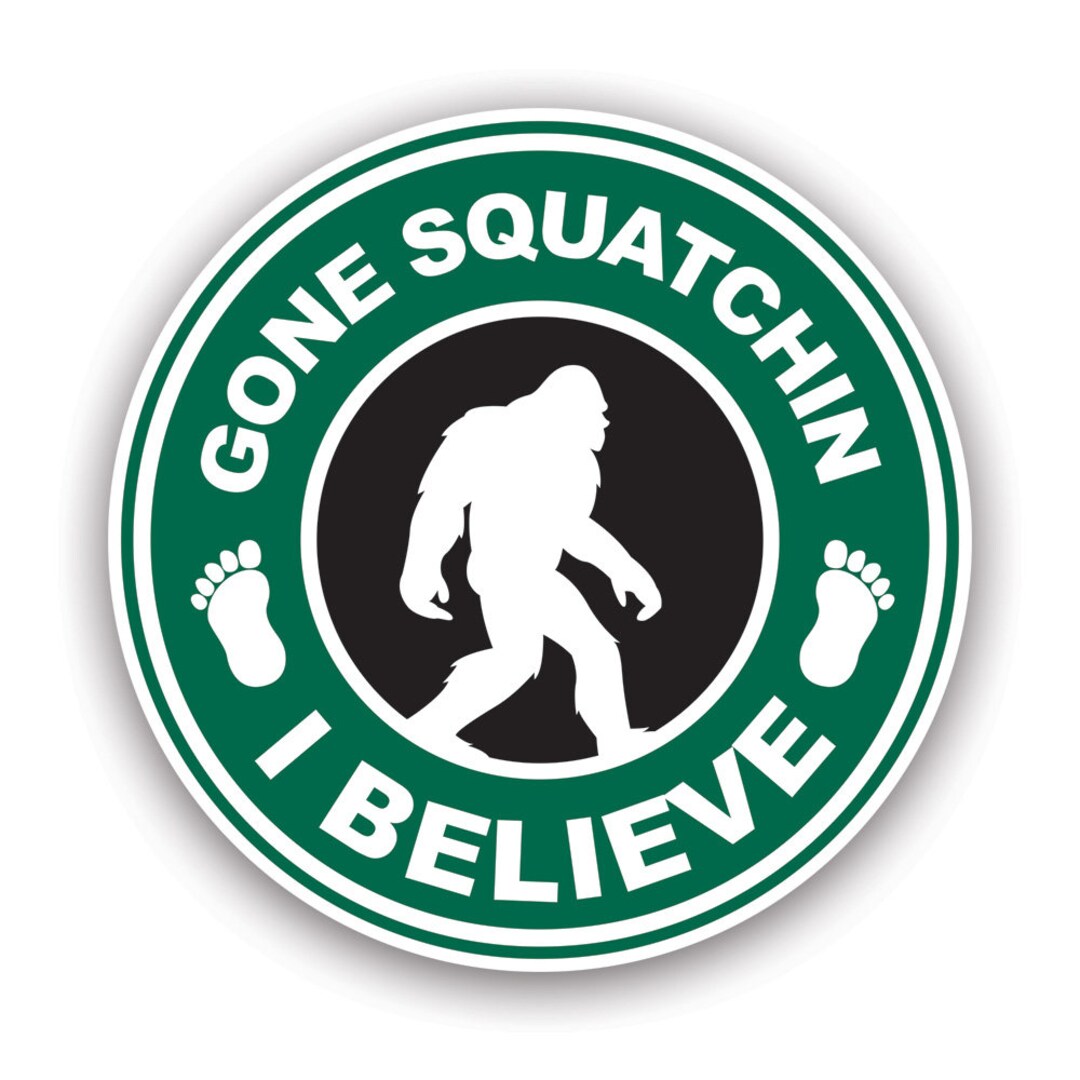 Gone Squatchin Sticker - Decal - American Made - UV Protected - Bigfoot ...