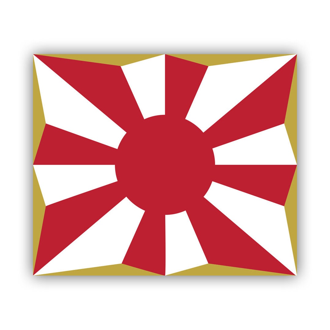 Japan Self-defense Forces Flag Sticker - Decal - American Made - UV ...
