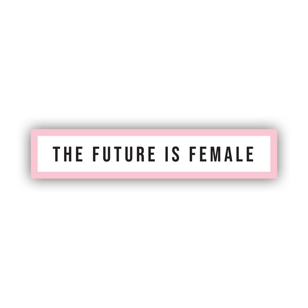 The Future is Female Sticker Decal American Made UV Protected Feminism ...